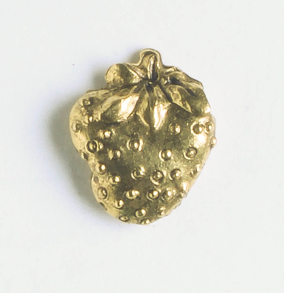 Bead - Strawberry – Jennifer Wiles Studio