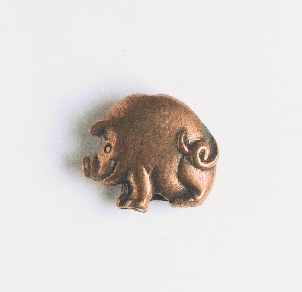 Bead - Pig – Jennifer Wiles Studio