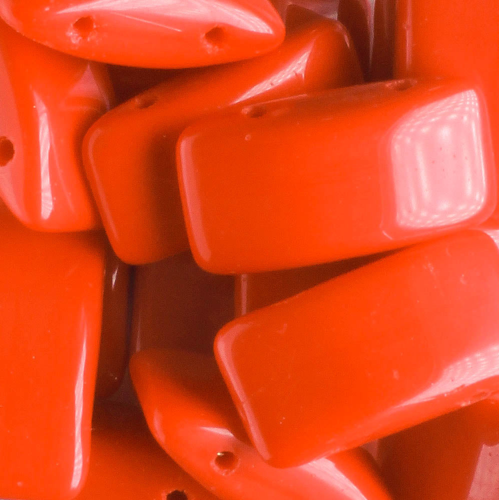 Carrier Glass Red - 15 beads – Jennifer Wiles Studio