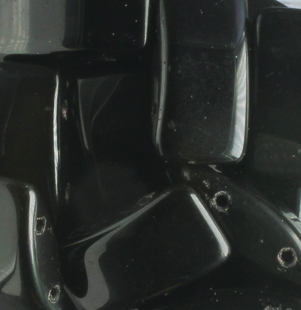 Carrier Glass Jet - 15 beads – Jennifer Wiles Studio