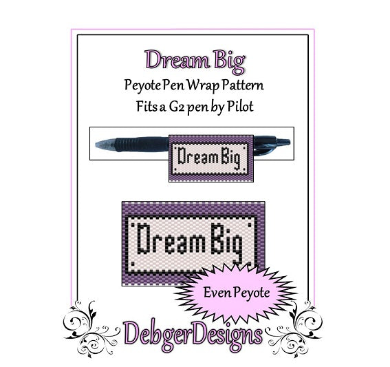 Dream Big Pen Wrap Pattern - PDF – Jennifer Wiles Studio