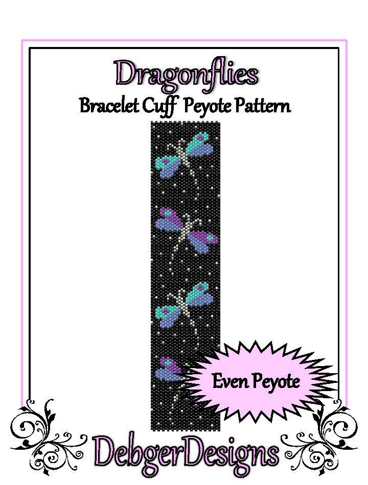 Dragonflies Bracelet Pattern - PDF – Jennifer Wiles Studio