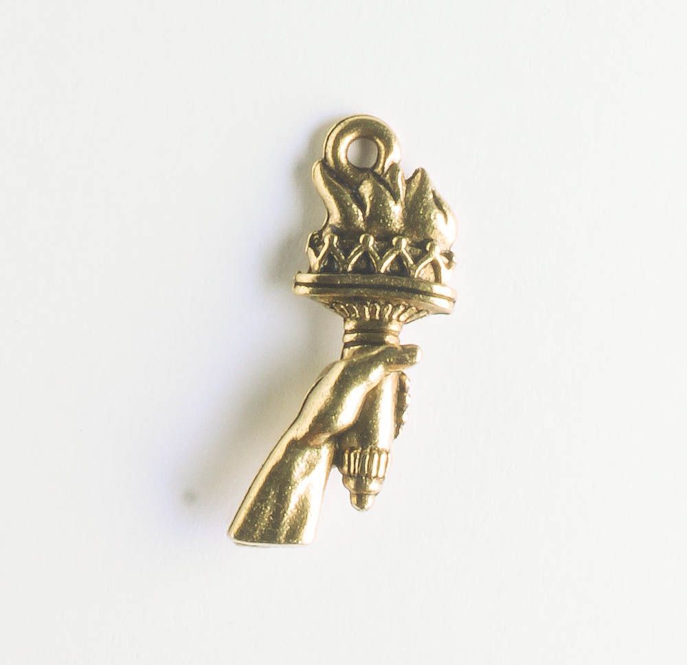 Charm - Torch Hand – Jennifer Wiles Studio