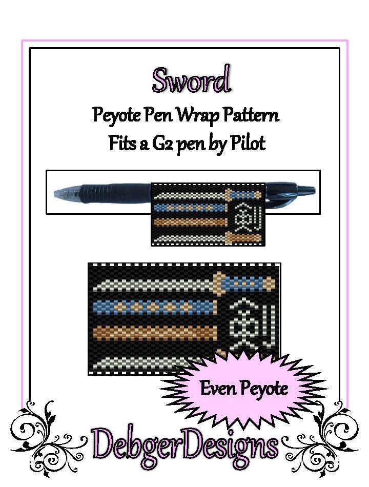 Sword Pen Wrap Pattern - PDF – Jennifer Wiles Studio