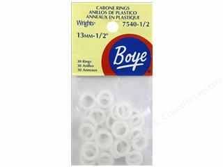 1/2" Cabone Rings - 30 rings – Jennifer Wiles Studio