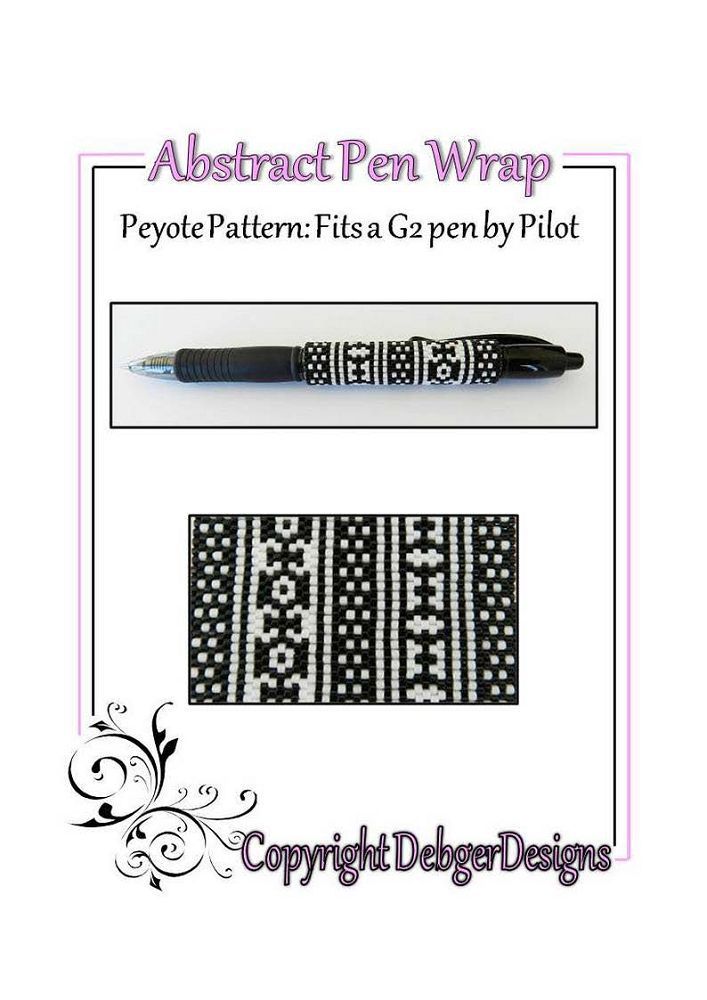 Abstract Pen Wrap Pattern - PDF – Jennifer Wiles Studio