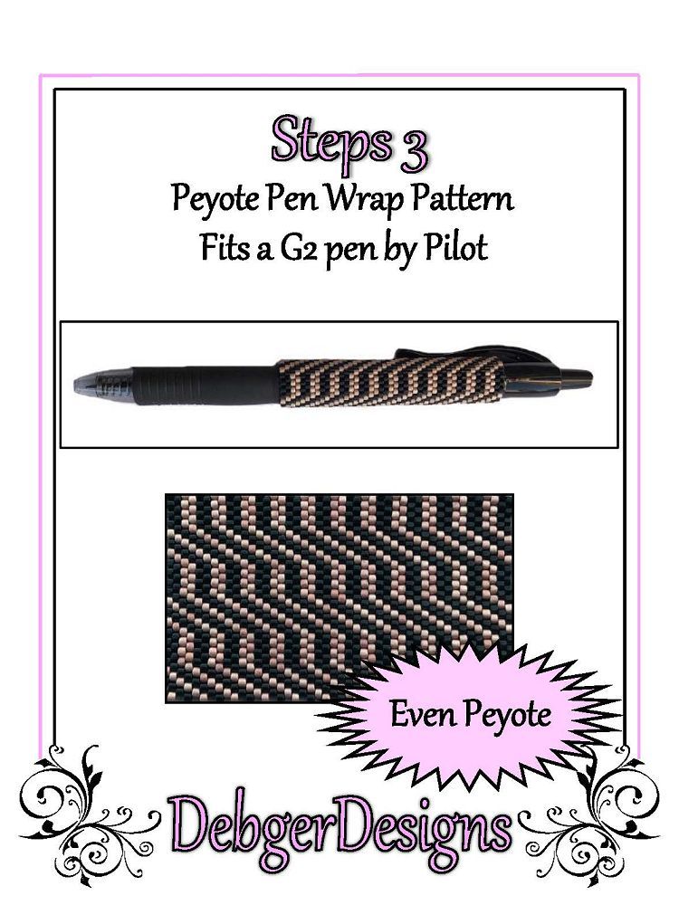 Steps 3 Pen Wrap Pattern - PDF – Jennifer Wiles Studio