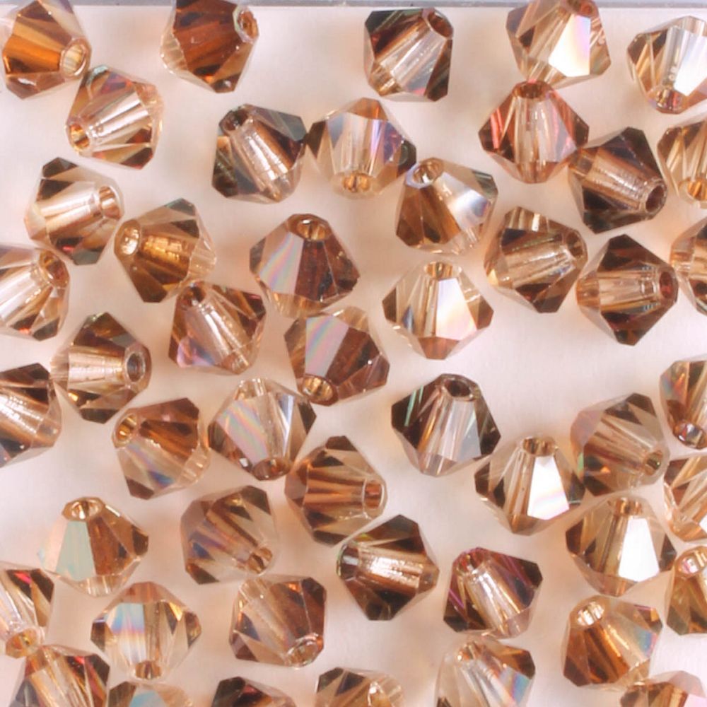 4mm Bicone Crystal Venus - 48 beads – Jennifer Wiles Studio