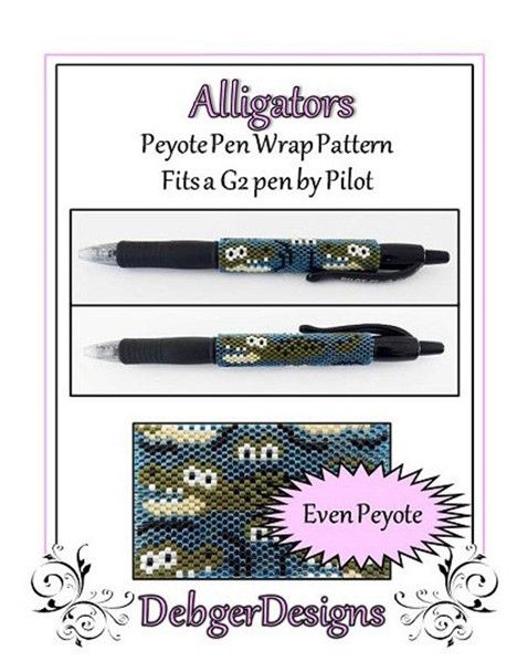 Alligators Pen Wrap Pattern - PDF – Jennifer Wiles Studio