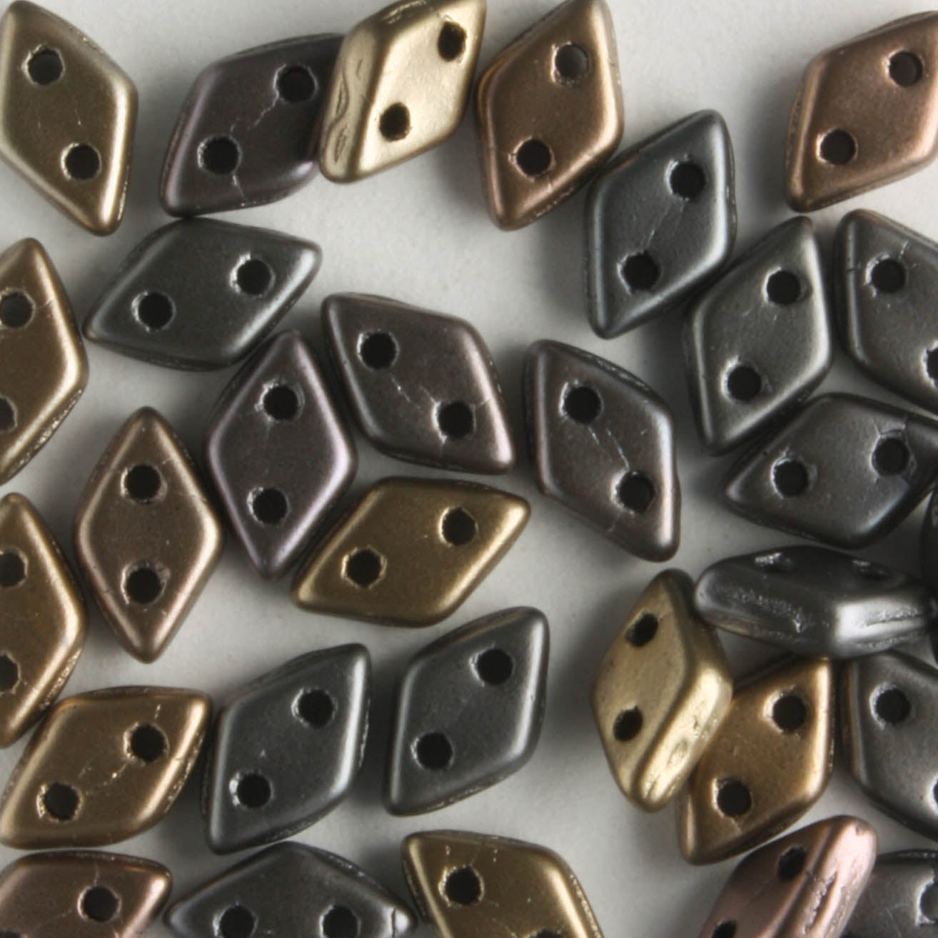 2 Hole Diamond Leather - 5 grams – Jennifer Wiles Studio