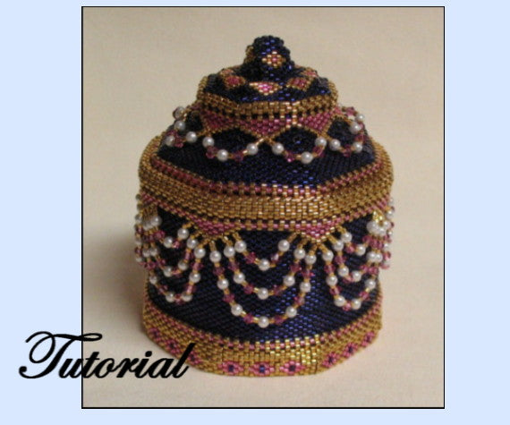 Bead Jeweled Box Pattern - PDF – Jennifer Wiles Studio